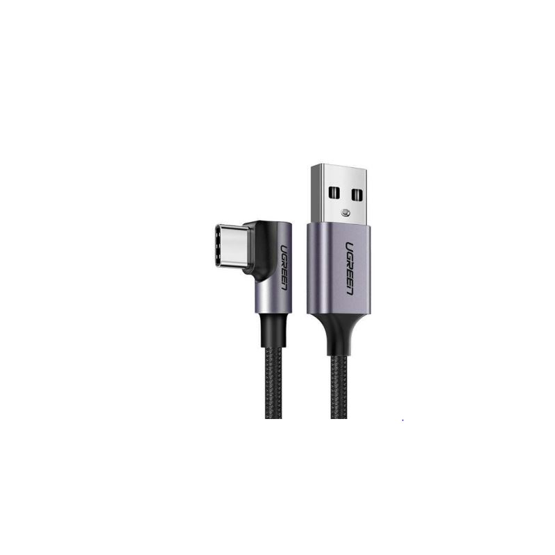 UGREEN USB AM to Angled USB Type C Cable 2m