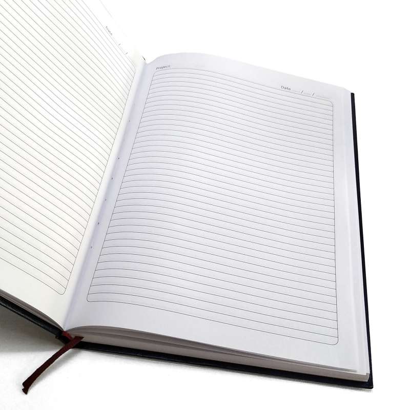Lined Paper Notebook A4